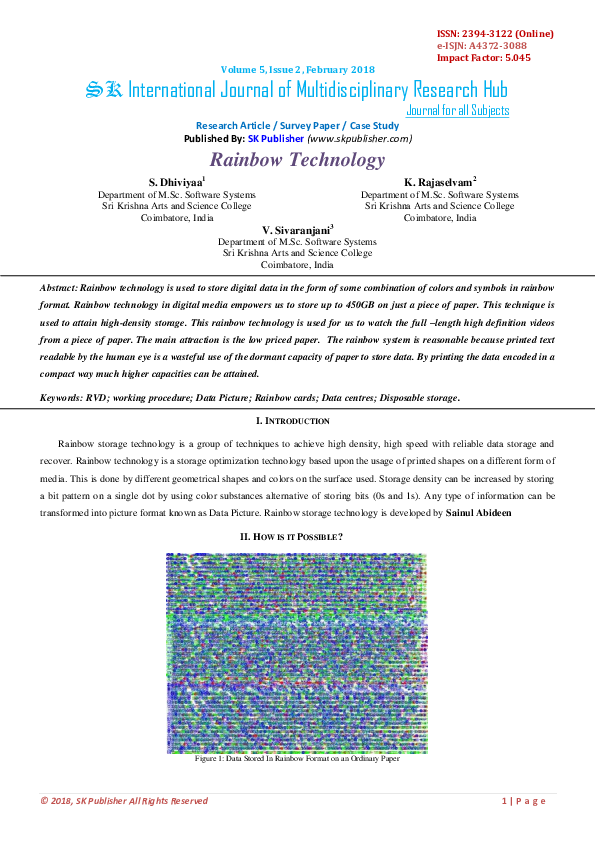 (PDF) Rainbow Technology