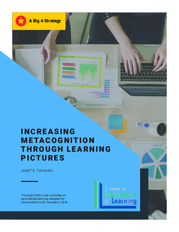 (PDF) Increasing Metacognition through Learning Pictures. A Big 4 Strategy