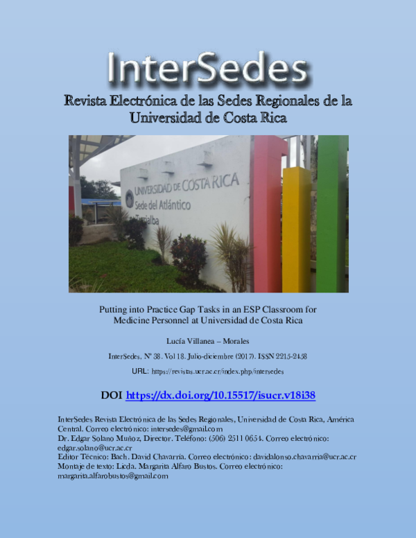 (PDF) Putting into Practice Gap Tasks in an ESP Classroom for Medicine ...