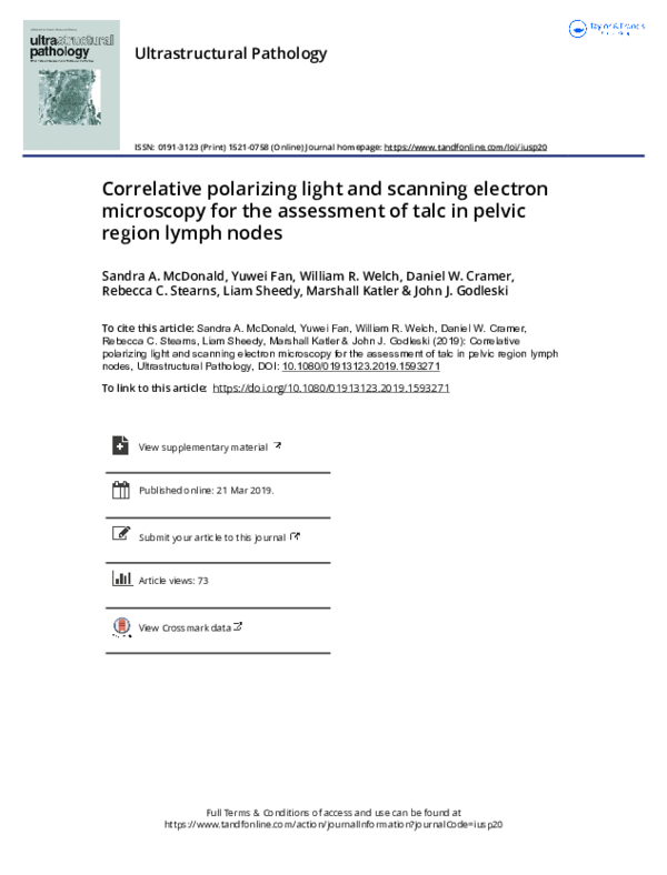 (PDF) Correlative polarizing light and scanning electron microscopy for ...