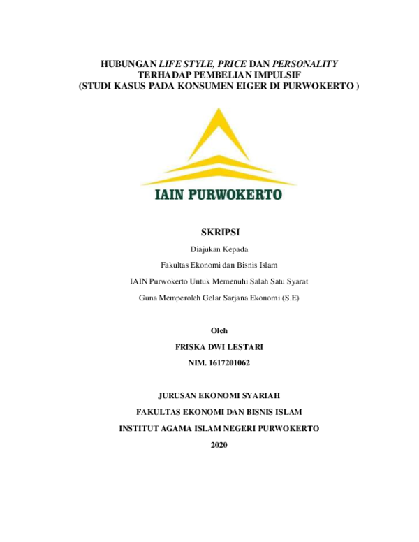 (PDF) Cover Bab I Bab V Daftar Pustaka