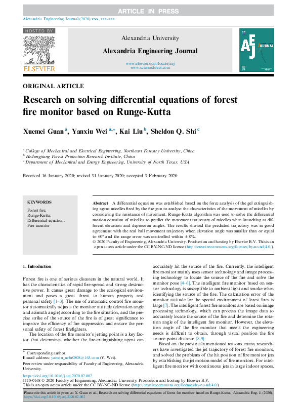 (PDF) Research on solving differential equations of forest fire monitor ...