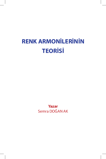 (PDF) Renk Armonilerinin Teorisi