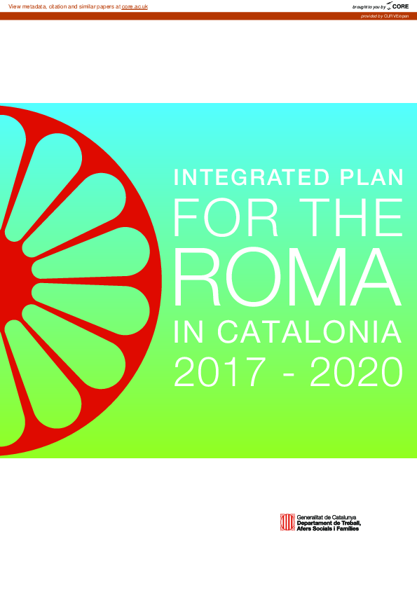 (PDF) Integrated Plan for the Roma in Catalonia 2017-2020