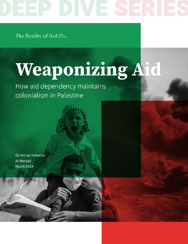 (PDF) Weaponizing Aid: How aid dependency maintains colonialism in ...
