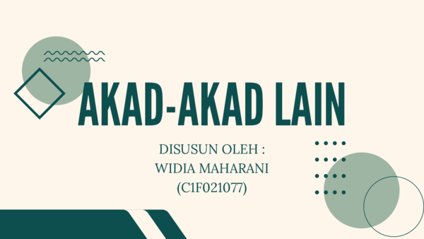 (PDF) PPT AKAD-AKAD LAIN