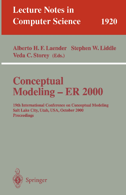 (PDF) Conceptual Modeling — ER 2000