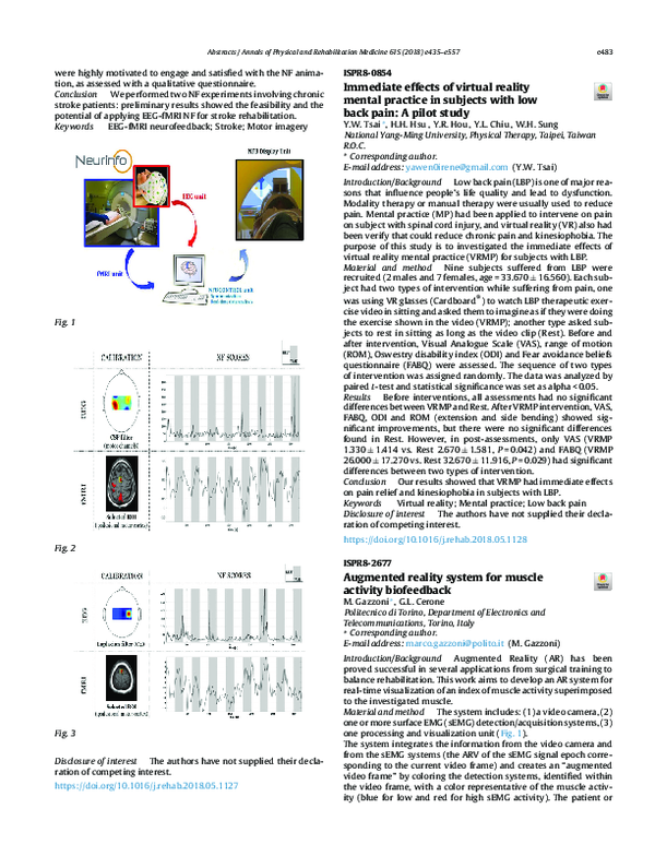 (PDF) Augmented reality system for muscle activity biofeedback