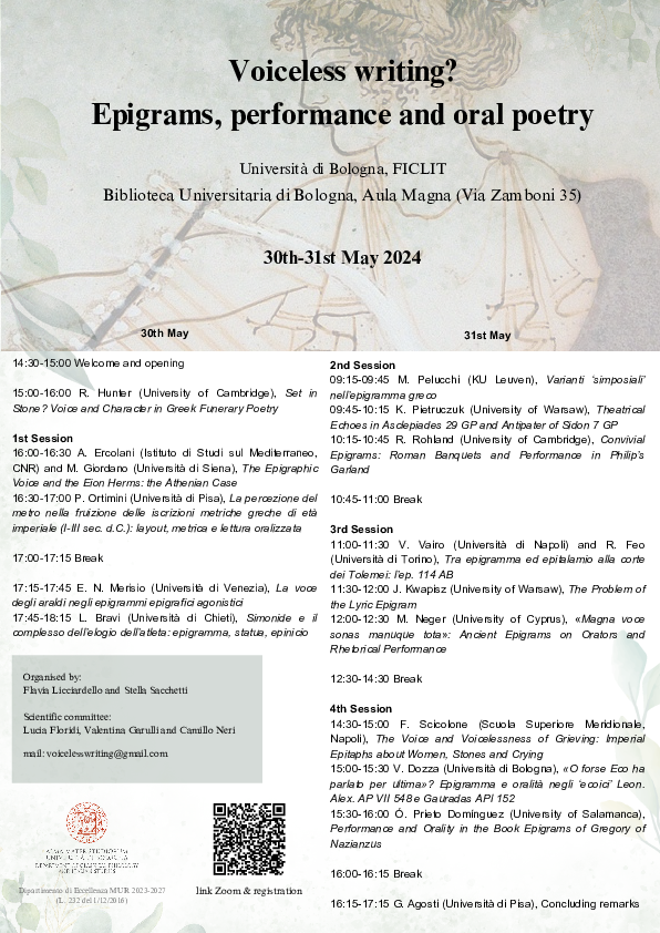 (PDF) Varianti 'simposiali' nell'epigramma greco