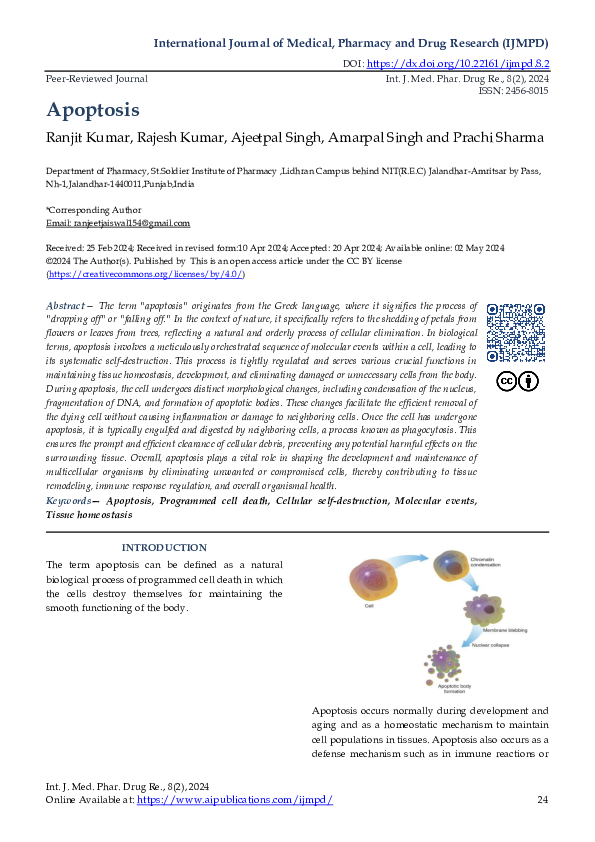 (PDF) Apoptosis