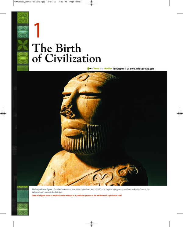 (PDF) The birth of civilization