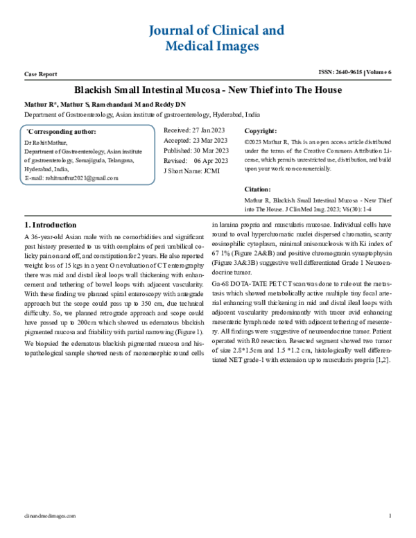 (PDF) Journal of Clinical and Medical Images