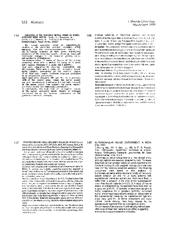 (PDF) Paralysis of the trapezius muscle caused by spinal accessory ...