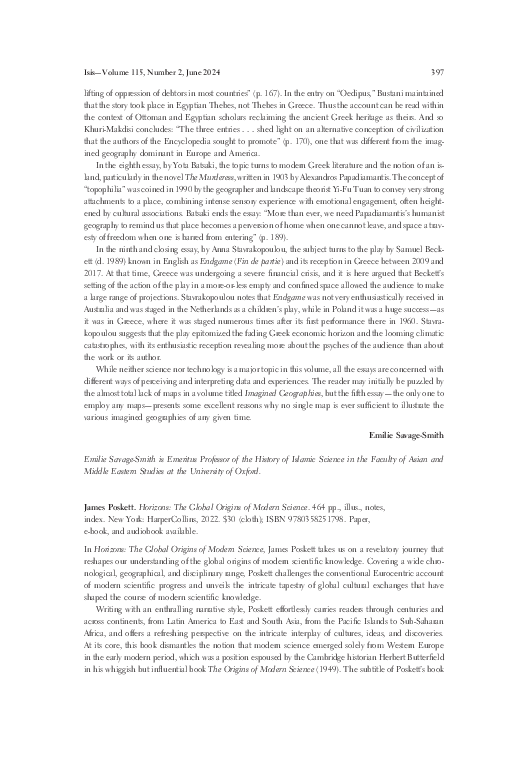 (PDF) James Poskett. Horizons: The Global Origins of Modern Science ...
