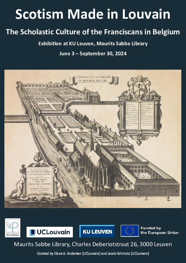 (PDF) Scotism Made in Louvain Exhibition Poster