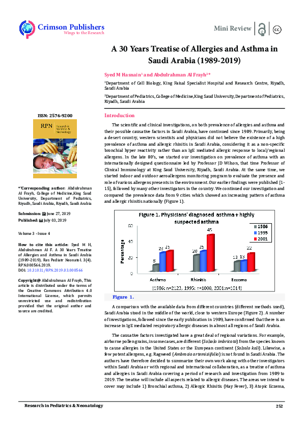 (PDF) Indigenous allergens in Saudi Arabia | Clínica Subiza - Academia.edu