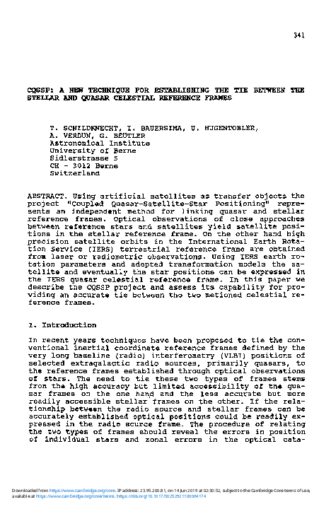 (PDF) CQSSP: A New Technique for Establishing the Tie Between the ...