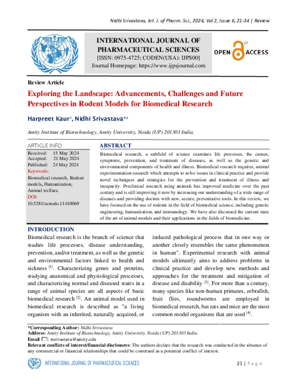 (PDF) Exploring the Landscape: Advancements, Challenges and Future ...