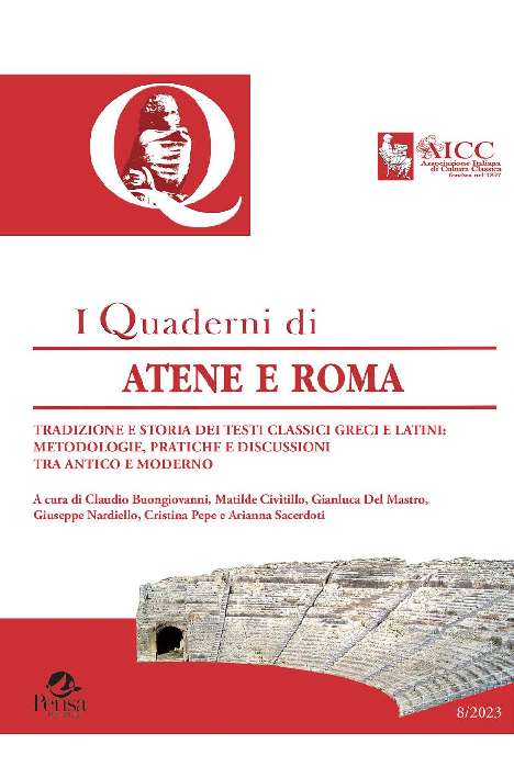 (PDF) Archiloco o Callimaco? Callim. Iamb. 5 e Archil. 329 W2 (con ...