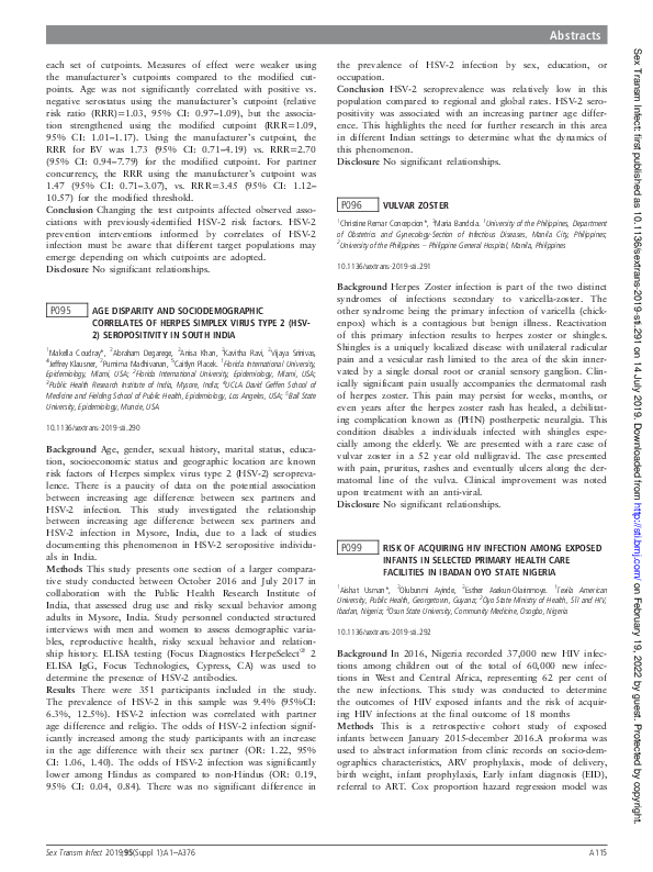 (PDF) P096 Vulvar zoster