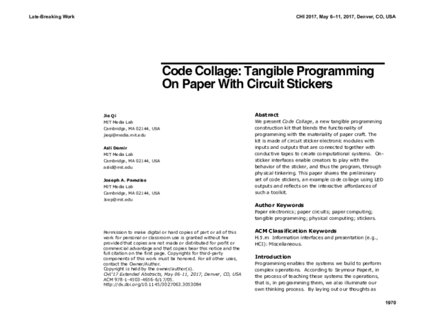 (PDF) Code Collage