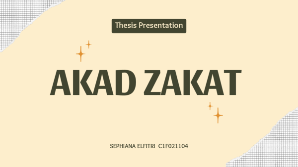 (PDF) Ppt akad zakat