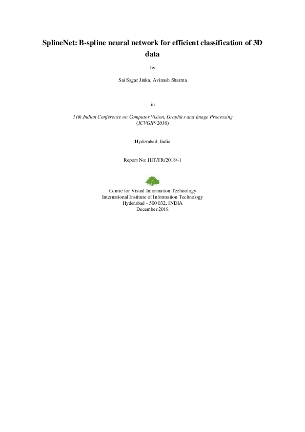 (PDF) SplineNet