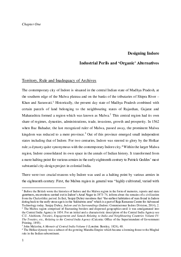 (PDF) Chapter One - Master's Dissertation