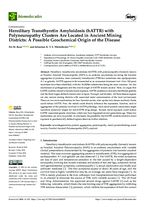 (PDF) 2024: Hereditary Transthyretin Amyloidosis (hATTR) with ...