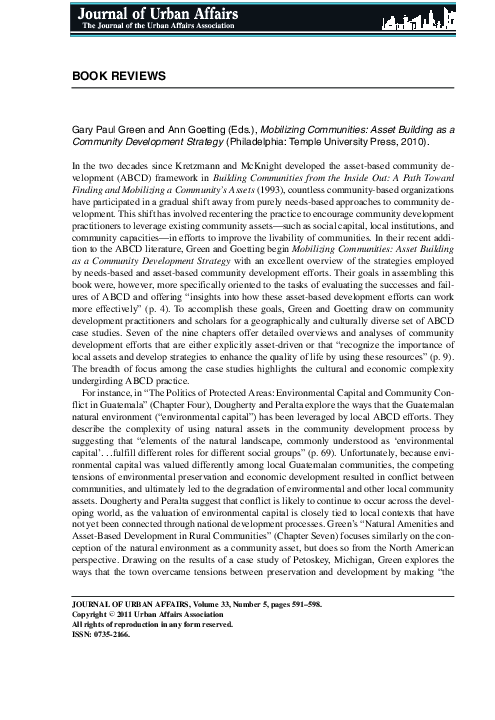 (PDF) The Just City by Susan S. Fainstein