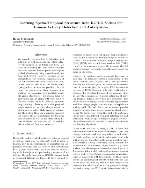 (PDF) Learning Spatio-Temporal Structure from RGB-D Videos for Human Activity Detection and ...