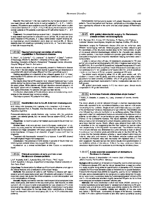 (PDF) 1-30-03 Hemiballism due to South American blastomycosis