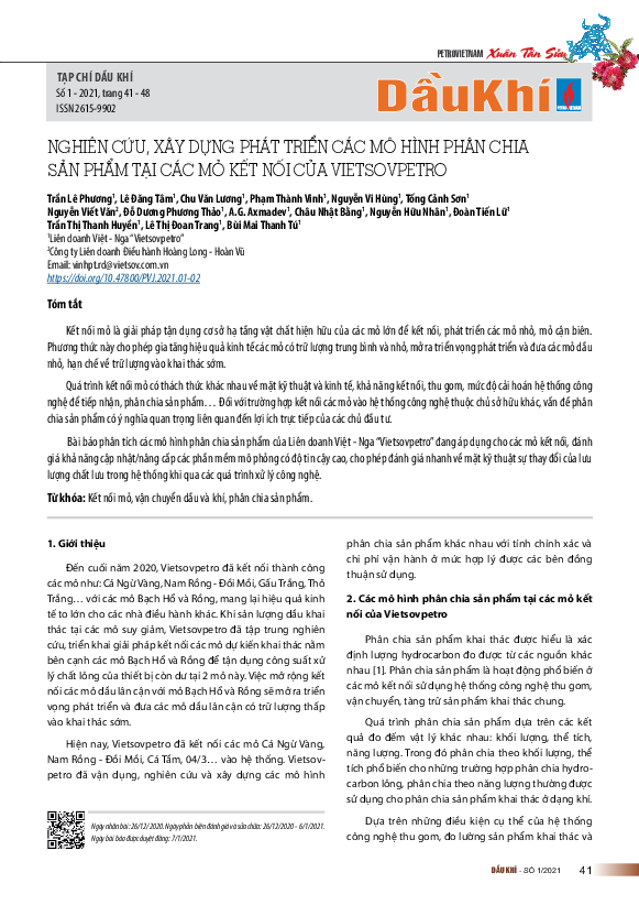 (PDF) Nghiên cứu, xây dựng phát triển các mô hình phân chia sản phẩm ...