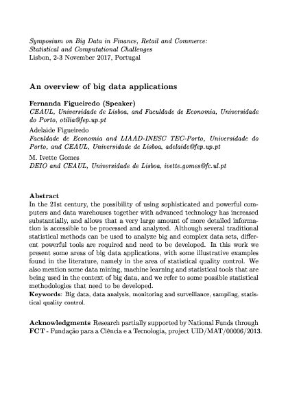 (PDF) An overview of Big Data applications