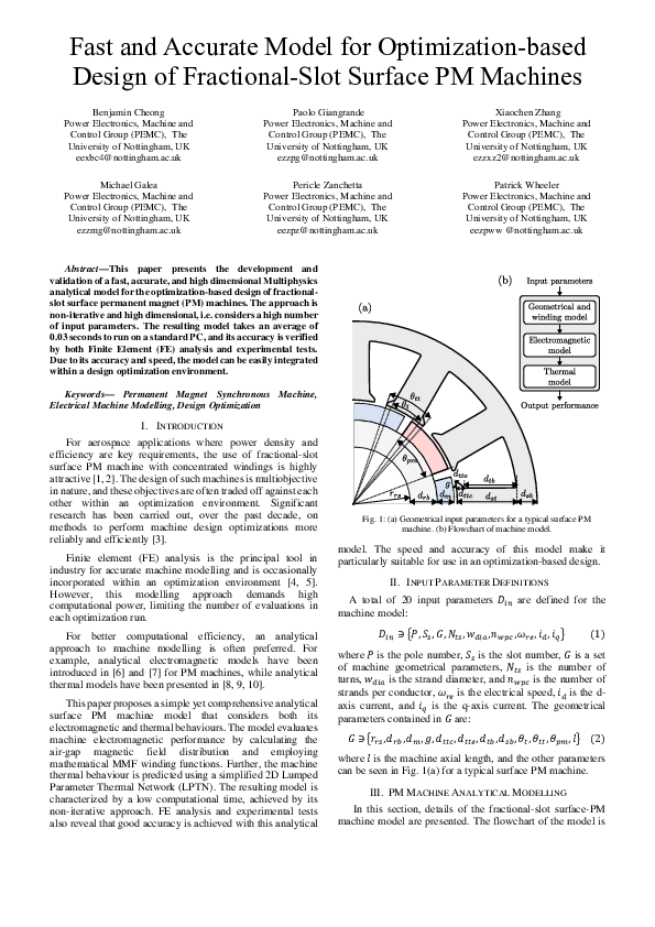 (PDF) Fast and Accurate Model for Optimization-based Design of ...