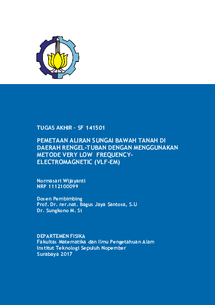 (PDF) Pemetaan Aliran Sungai Bawah Tanah Di Daerah Rengel-Tuban Dengan ...