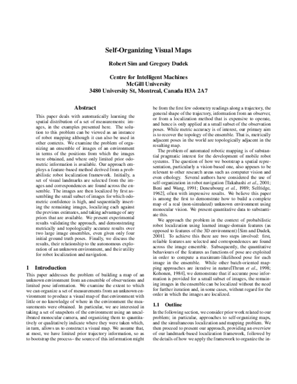 (PDF) Self-organizing visual maps