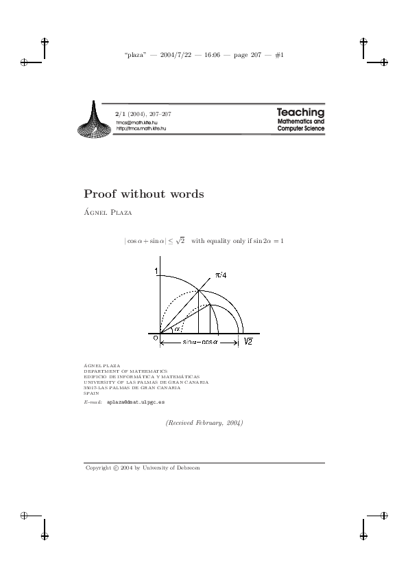 (PDF) Proof without words