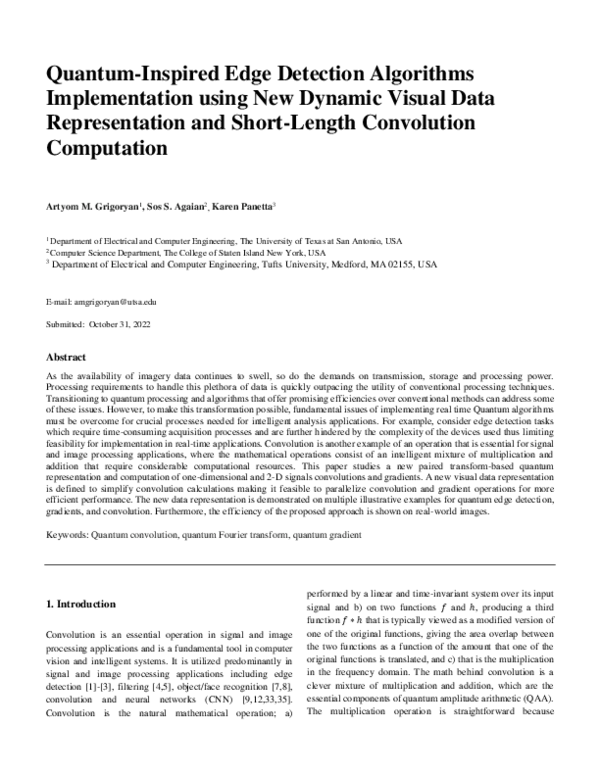 (PDF) Quantum-Inspired Edge Detection Algorithms Implementation using New Dynamic Visual Data ...