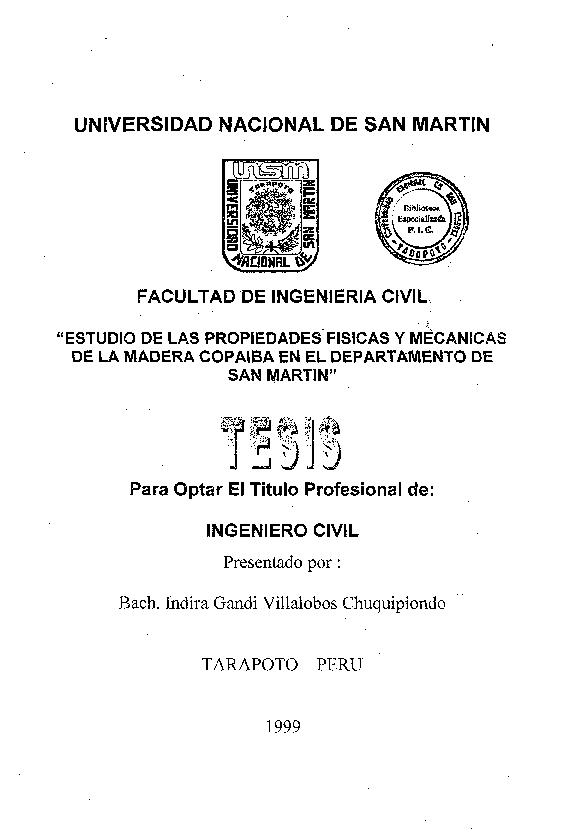 (PDF) Estudio de las propiedades físicas y mecánicas de la madera ...