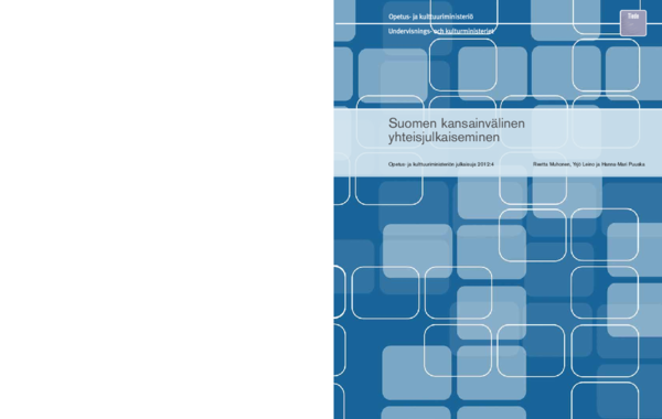 (PDF) Suomen kansainvälinen yhteisjulkaiseminen | Reetta Muhonen ...