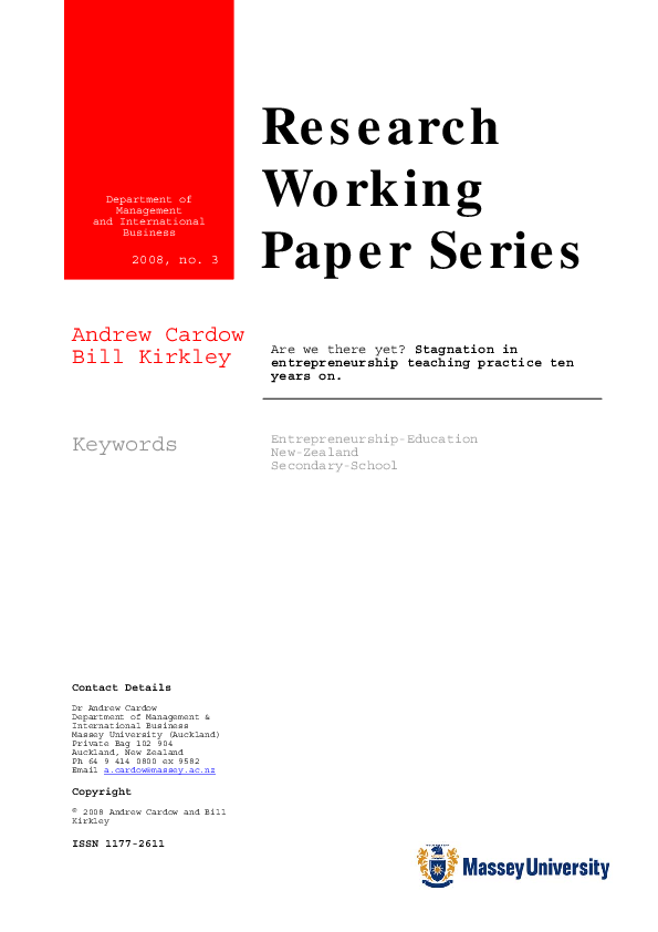 (PDF) Research Working Paper Series
