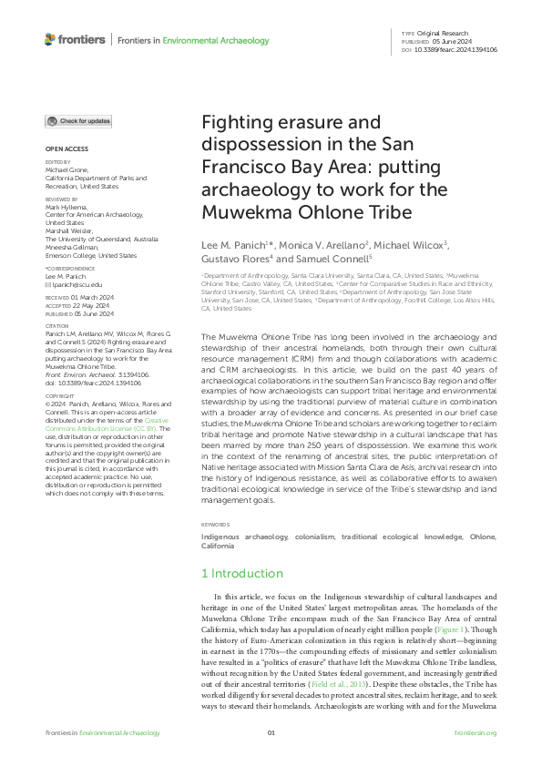 (PDF) Fighting Erasure and Dispossession in the San Francisco Bay Area ...