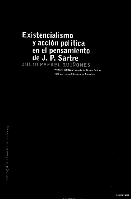 (PDF) Existencialismo y acción política en el pensamiento de J.P. Sartre