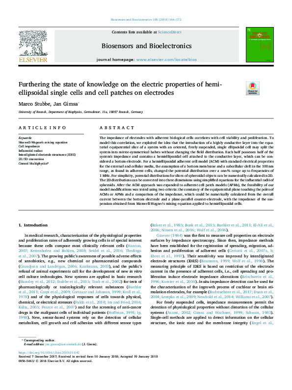 Furthering the state of knowledge on the electric properties of hemi ...