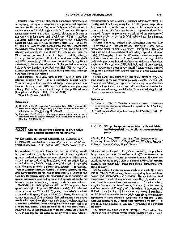 (PDF) QTc prolongation associated with sulpiride and haloperidol use: A ...