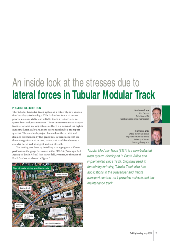 (PDF) An inside look at the stresses due to lateral forces in Tubular ...