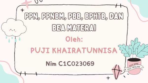 (PDF) PPT-PPN, PPn BM, PBB, BPHTB DAN BEA MATERAI