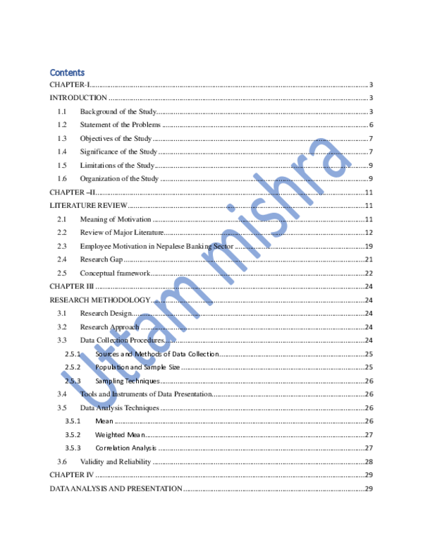 (PDF) EFFECT OF MOTIVATION ON EMPLOYEE AMONG COMMERCIAL BANK OF NEPAL