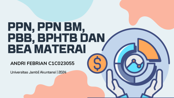 (PDF) PPN, PPN BM, PBB, BPHTB DAN BEA MATERAI
